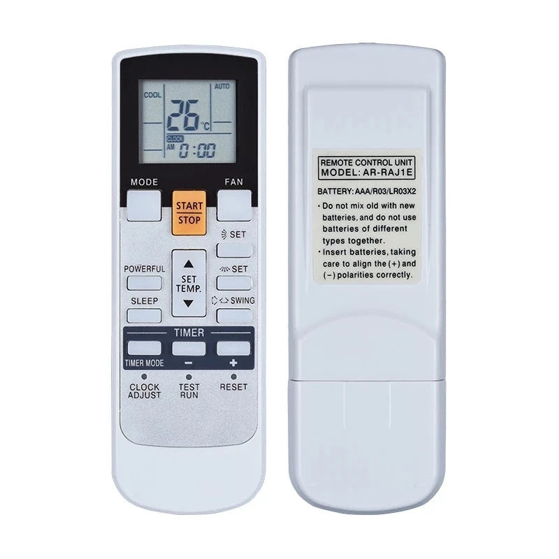 For Fujitsu Air Conditioning Remote Control AR-RAJ1E